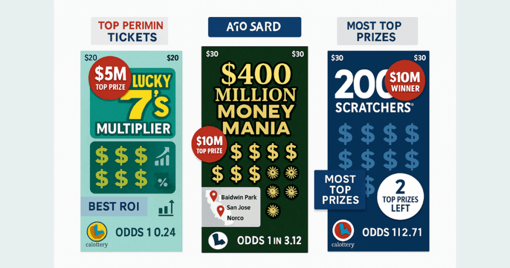 Which Scratch Ticket Wins the Most in California? | 2025 Guide