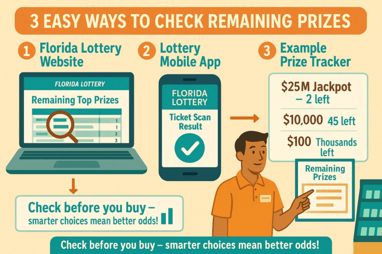 How to Check Remaining Prizes on Florida Scratch-Offs